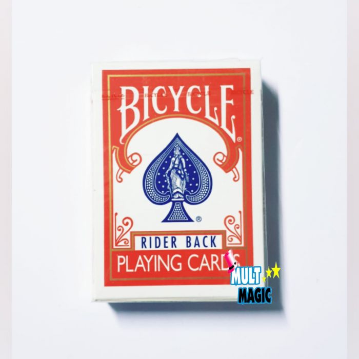 BARALHO BICYCLE Rider Back vermelho | Mágica - Acessórios